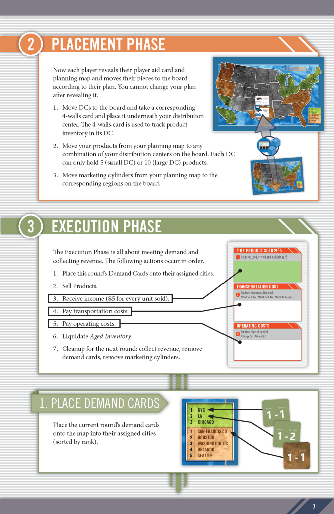 Emergent: A Supply Chain Strategy Game Rulebook | Board Game Strategy
